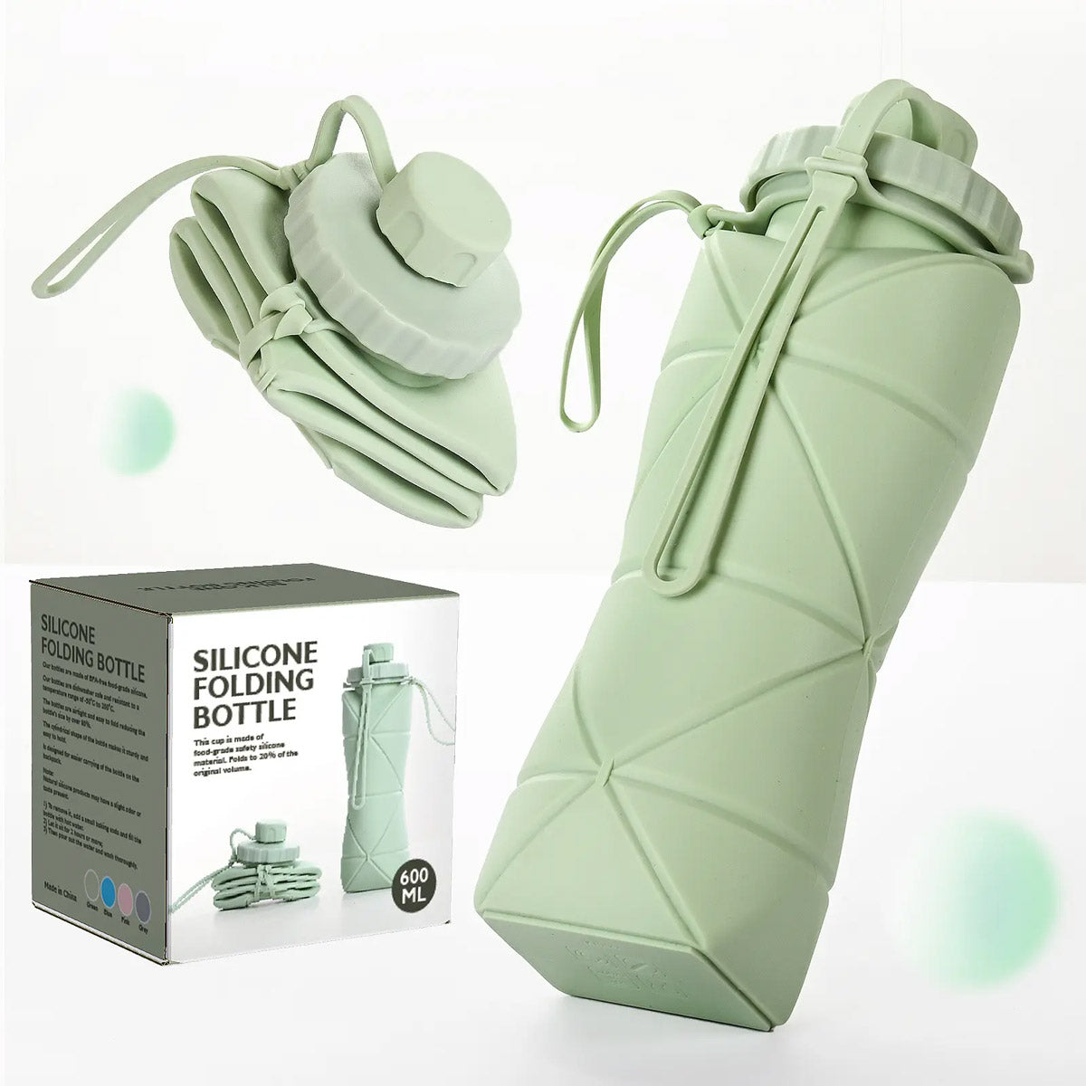 Silicone Folding Bottle – Flippeez
